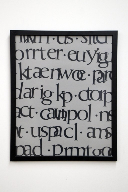 SAM MEECH — Type Vinyl Posters