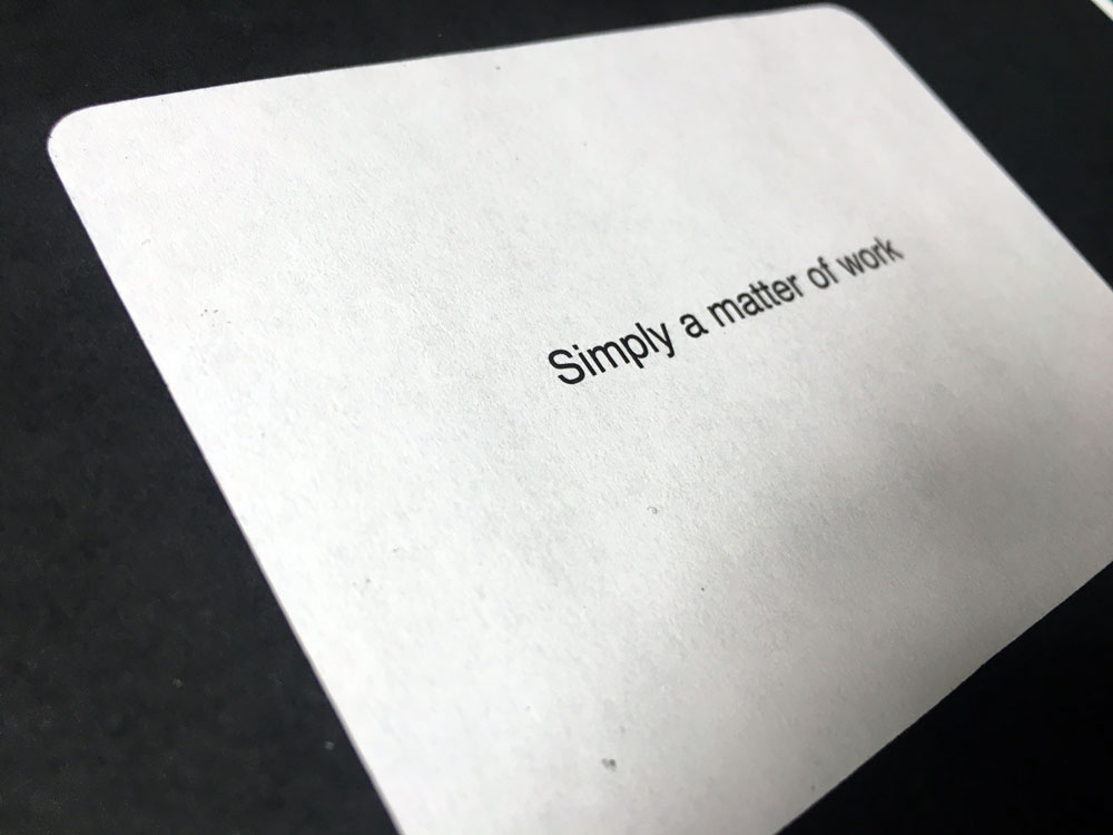 SAM MEECH — Simply A Matter Of Work